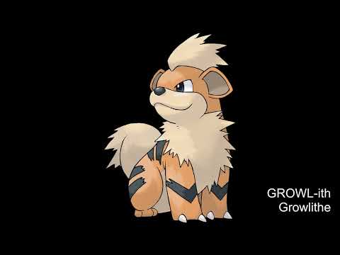 How to Pronounce Growlithe (American English) Generation 1