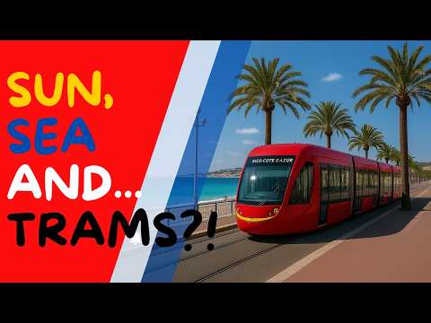 Planes, Trams and Automated People Movers... Luton to Nice... #travelvlog #nicefrance