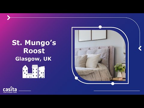 Student Accommodation in Glasgow | St. Mungo's Roost | Room Tour | Casita