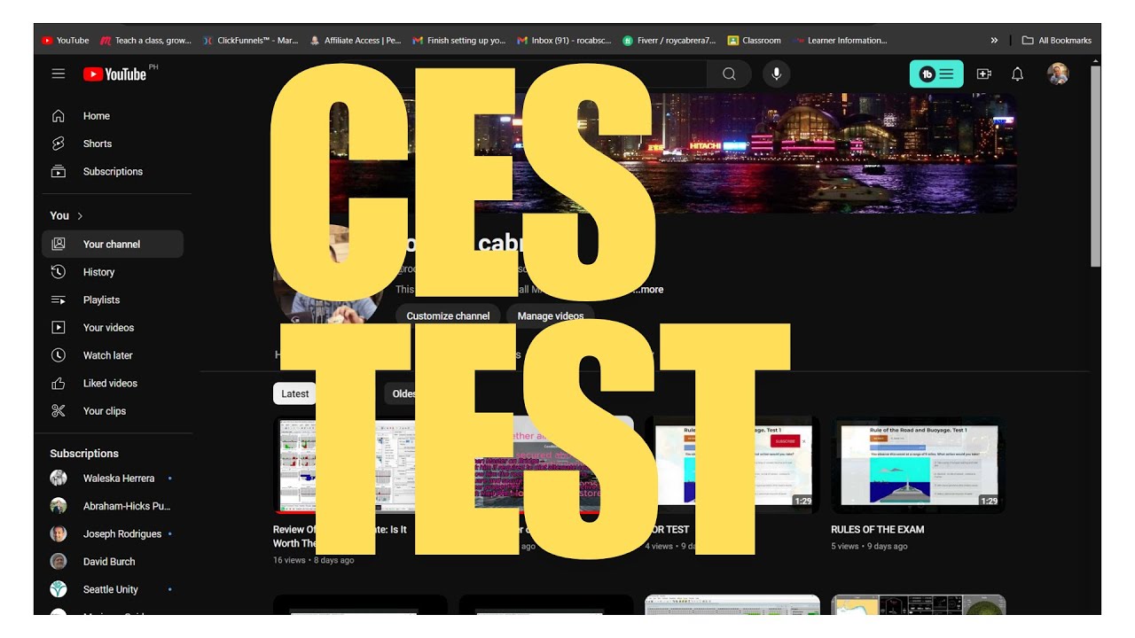 CES TEST 6.0 (Part 2)