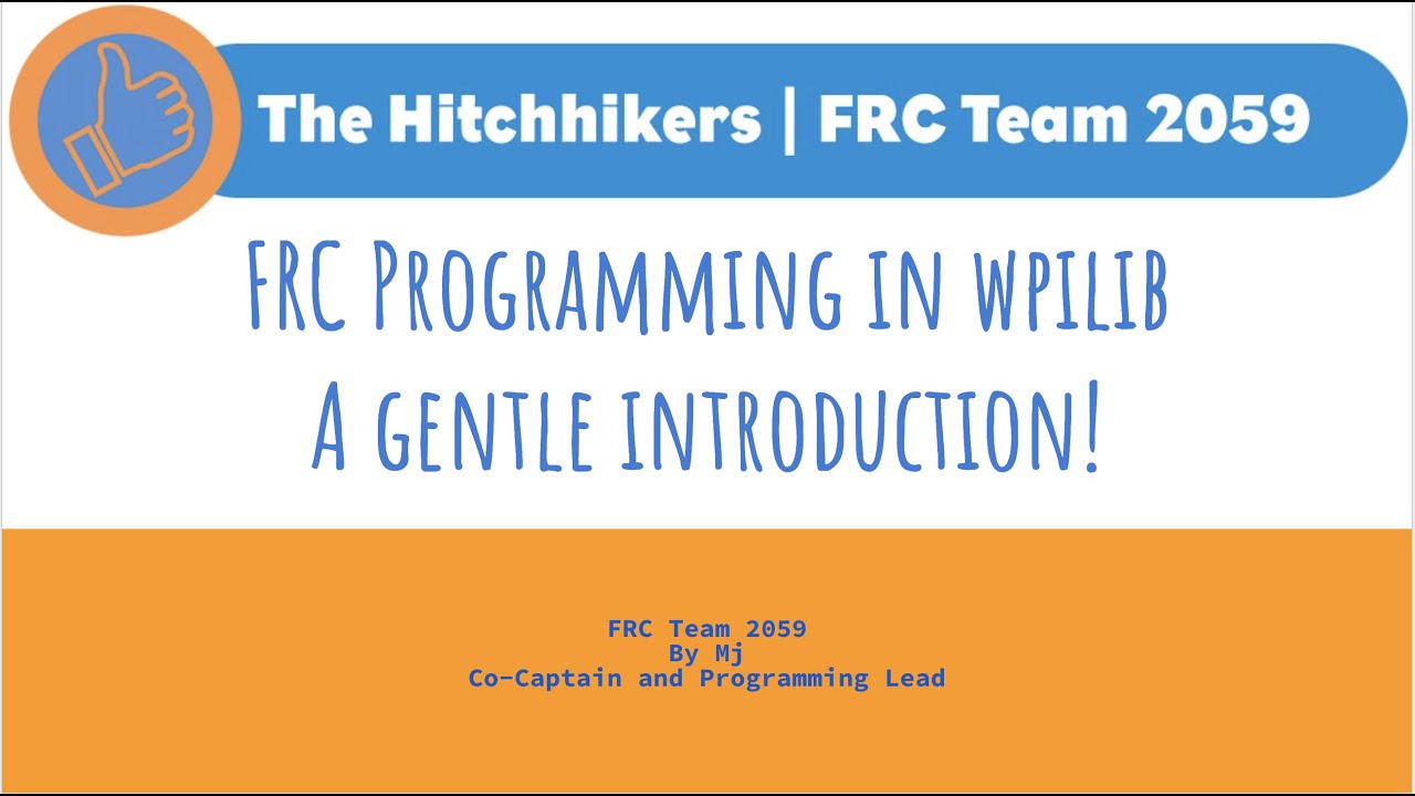 FRC Java Tutorial - WPILib 2022 Command Based Programming Ep 1: Gentle Introduction & Installation