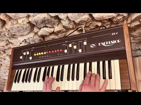 rare Elex Excelsior EK4 Brass & Strings Synth / Elka | Reverb France