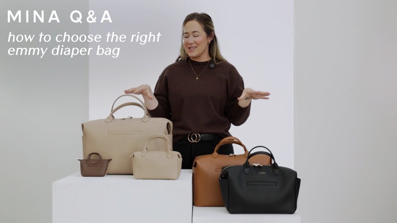 MINA Q&A - How To Choose The Right Emmy Diaper Bag