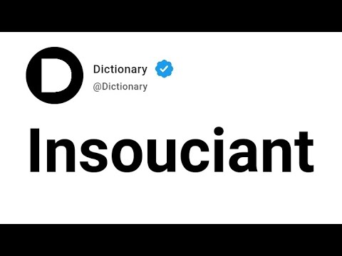 Insouciant Meaning In English