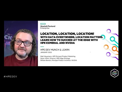 Location, location, location! Succeed at the Edge with HPE Ezmeral and NVIDIA