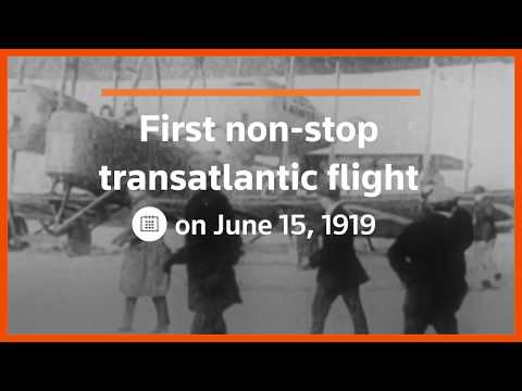 ProgressVideo.TV: On this day: The first non-stop transatlantic flight ...