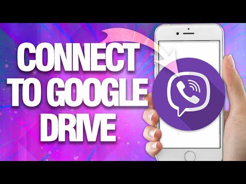 How To Connect Google Drive With Viber | Easy Quick Guide