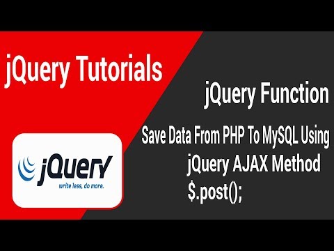 Learn jQuery post AJAX with PHP and MySQL in Tamil - Mind Luster