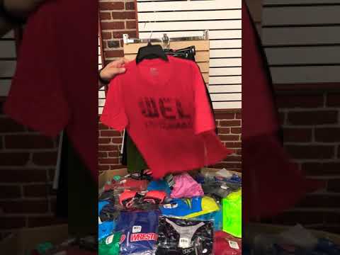 New name brand lots of sports clothing!