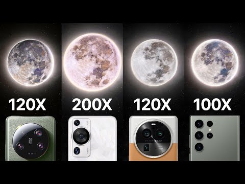 Xiaomi 13 Ultra VS Huawei P60 Pro VS Oppo Find X6 Pro VS Galaxy S23 Ultra Live Zoom Test
