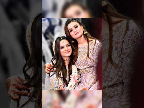 "Sisterhood in Style: The Aiman-Minal Power Duo"❤️ #aimankhan #minalkhan