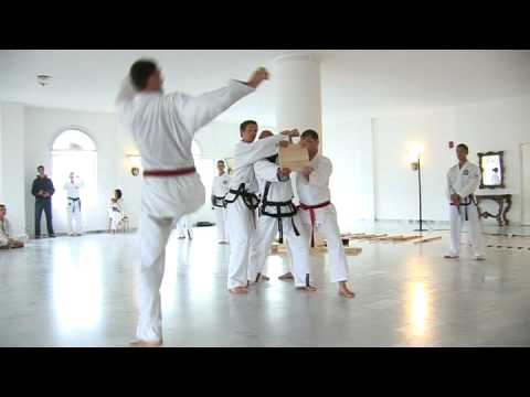 Young-Ung Taekwondo - Dan Prüfungen in Korfu 2008