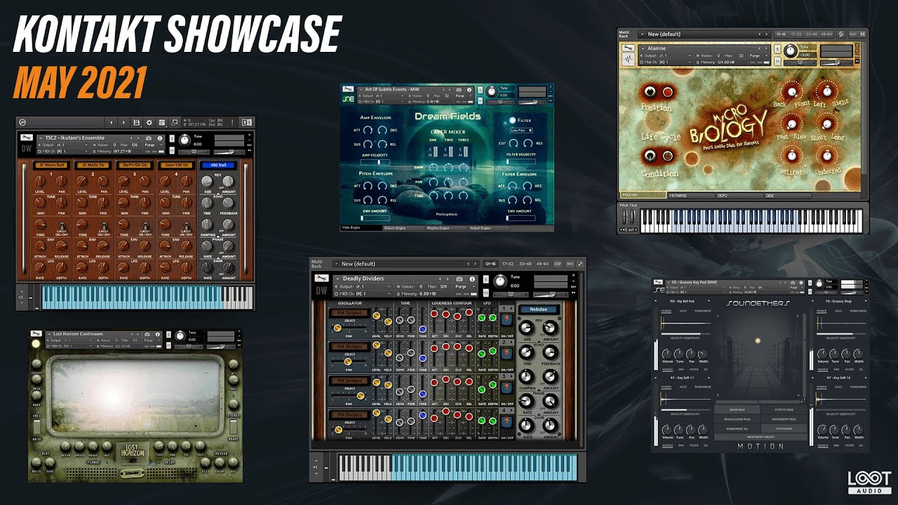 Product Showcase // May 2021 // Kontakt Instruments