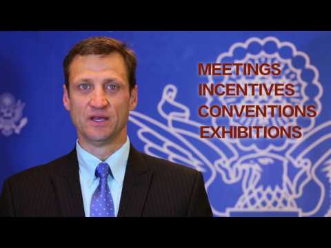 Travel to the U.S. for Meetings, Incentives, Conventions, Exhibitions (MICE)