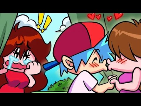 Boyfriend Cheats On Girlfriend?! Friday Night Funkin’ Toons | Cartoon Animation