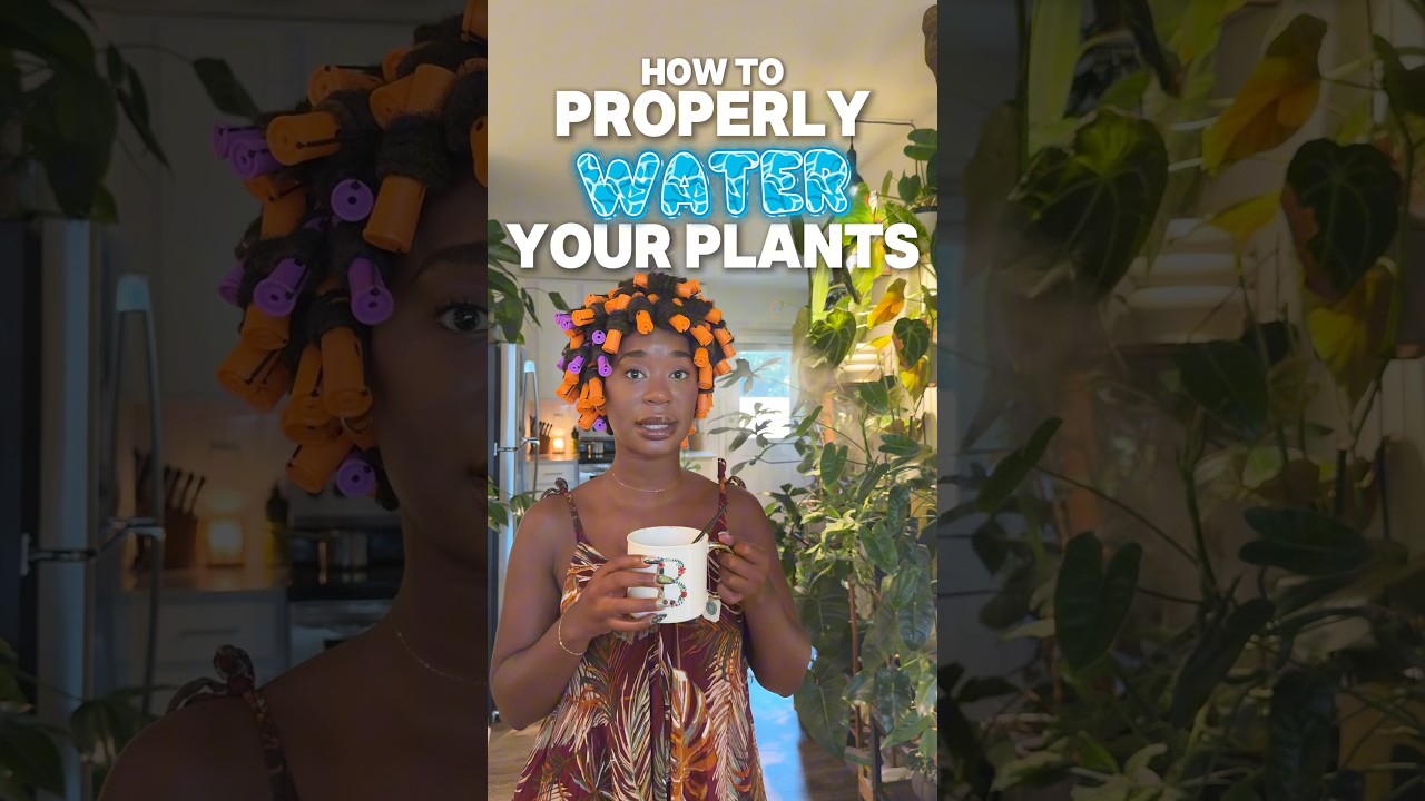 Y’all still don’t know how to properly water your plants?! 😔🪴💦 #plants #plantmom #plantlover