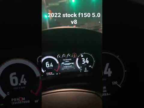 2022 F150 5.0 V8 0-60 launch