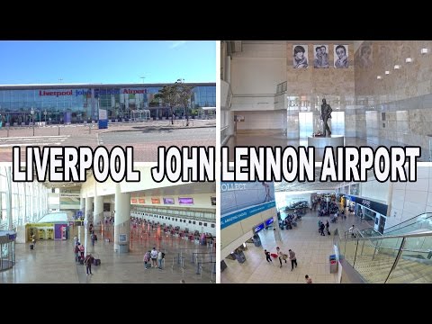 LIVERPOOL JOHN LENNON AIRPORT - LIVERPOOL , UNITED KINGDOM 4K