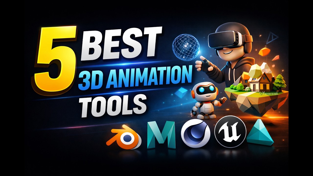 5 Best 3D Animation Tools for Creators in 2026