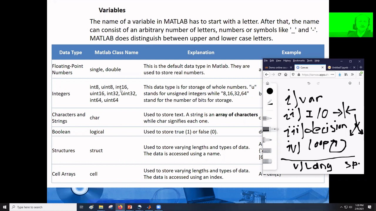 MATLAB vs Python 1 - Using Variables