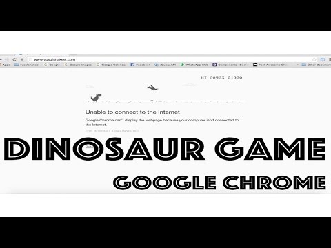 Chrome Offline Game | Dinosaur