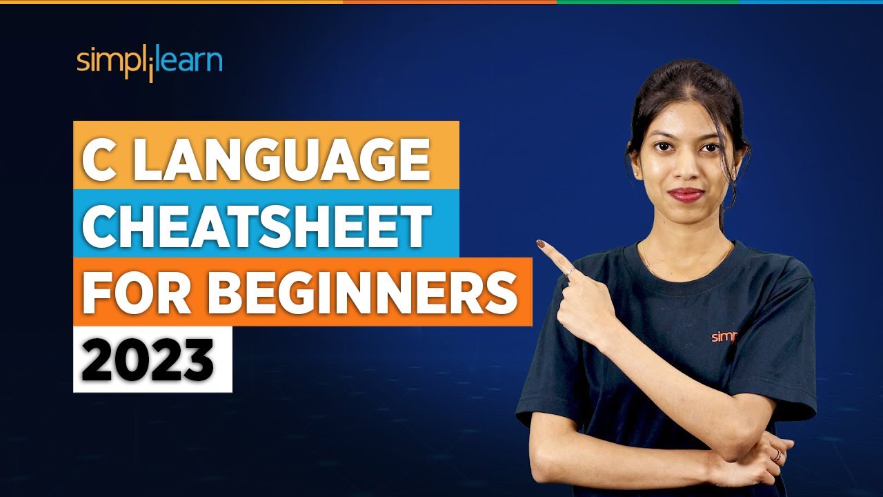 C Language Cheatsheet For Beginners 2026 📃 | C Programming in 2 Minutes | C Language | Simplilearn
