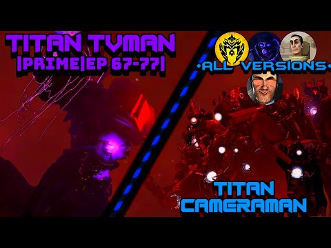 Titan TvMan (Prime) #vs Titan Cameraman (All Versions) #edit #wis #shorts #skibiditoilet #viral