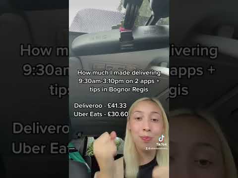 UBER EATS & DELIVEROO EARNINGS!