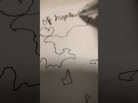 making MAP OF MAGALLANES (part 1) 😅