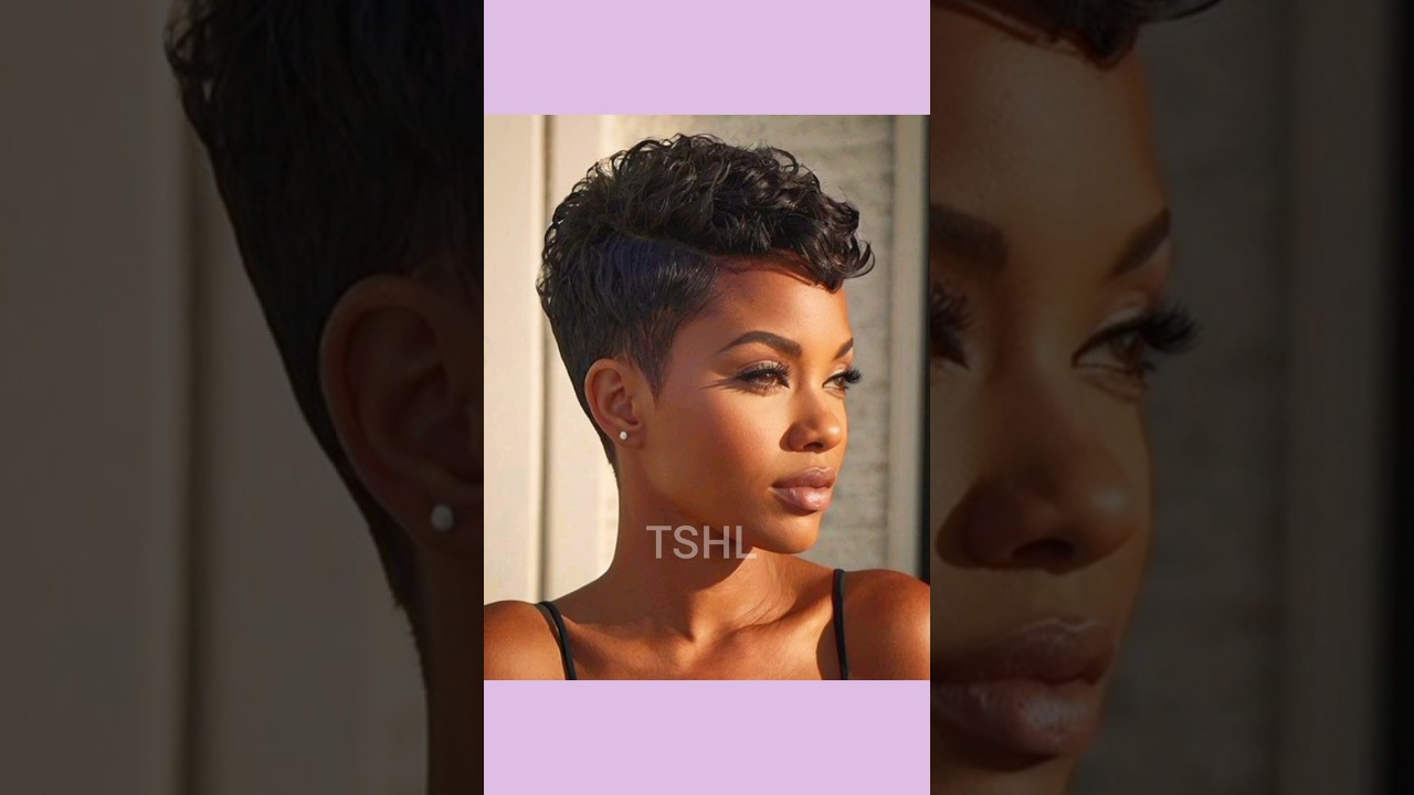 New Pixie Haircuts Ideas For Ladies #shorts #naturalhair #pixie #haircuts