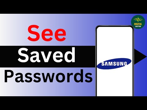 How To View Saved Passwords on Samsung Galaxy Phones ?