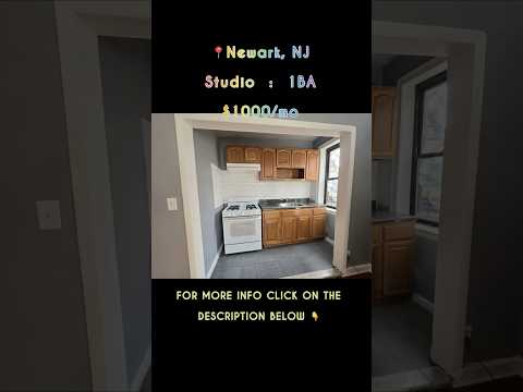 Studio APARTMENT FOR RENT ????Newark, NJ