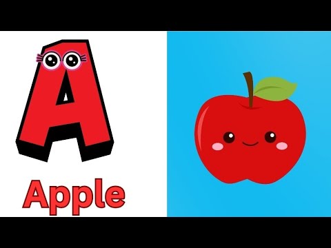 ABC ALPHABET LETTERS for preschoolers,learning about words starting with the letters of the alphabet