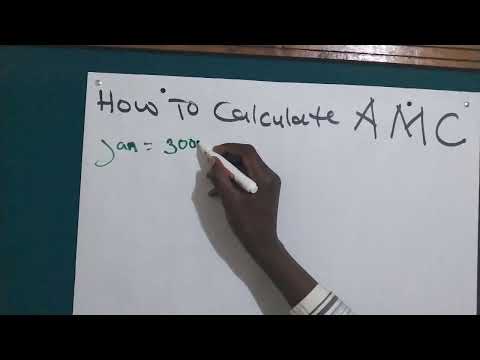 how to calculate average monthly consumption