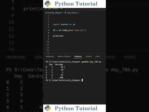 How to Do Cumulative Calculations in Pandas | Python Tutorial