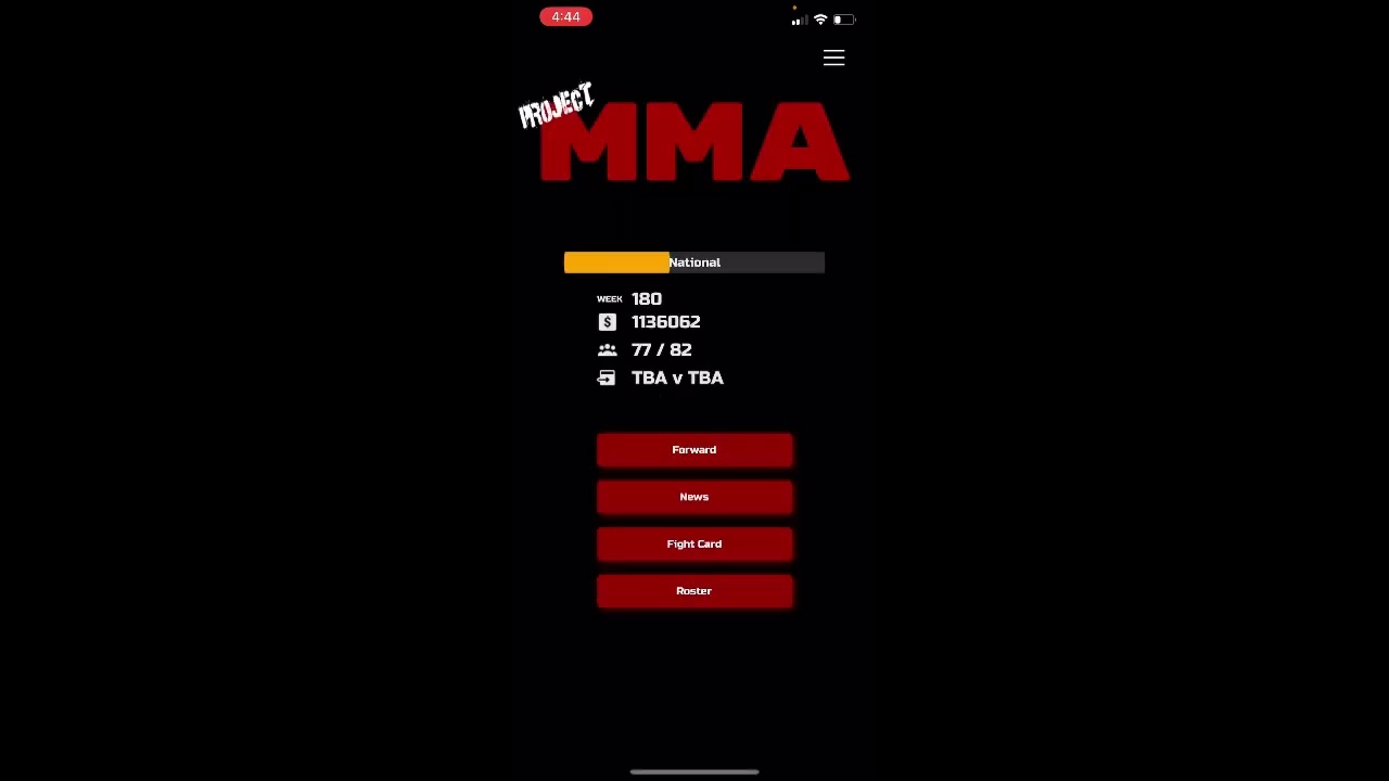 Project MMA | Trying out this mobile MMA game