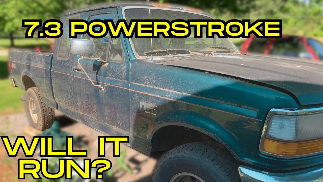 1997 OBS Ford F250 7.3L Diesel Powerstroke REVIVAL ... Will it Run?? #ford #trucks #diesel #revival