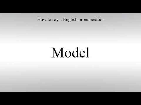 How To Pronounce Model - How To Say: American pronunciation