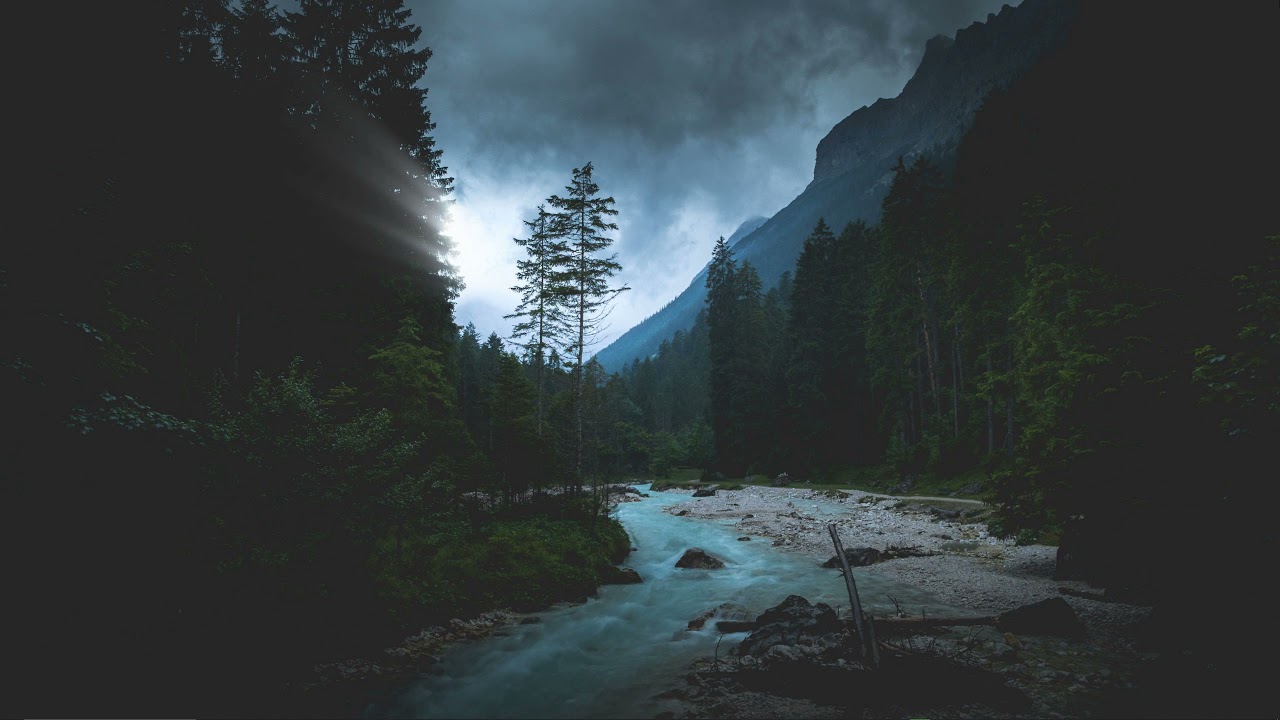 [Wallpaper Engine] River forest mountains