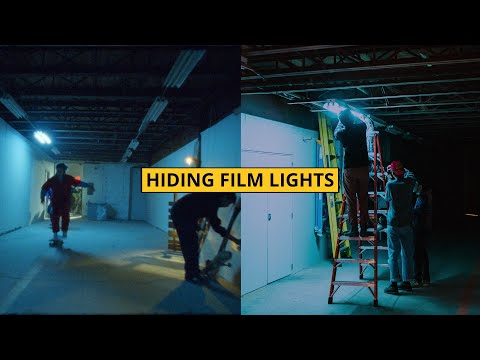How Cinematographers Hide Film Lights
