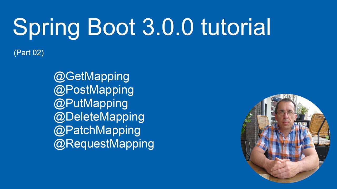 Spring Boot 3.0.0 tutorial (part 02) - GetMapping, PostMapping, PutMapping, DeleteMapping.