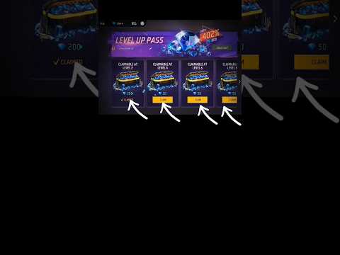 LEVEL UP PASS ₹190 =800 DIAMONDS PASS SECOND TIME BUYING #freefiremax #freefireindia #viral