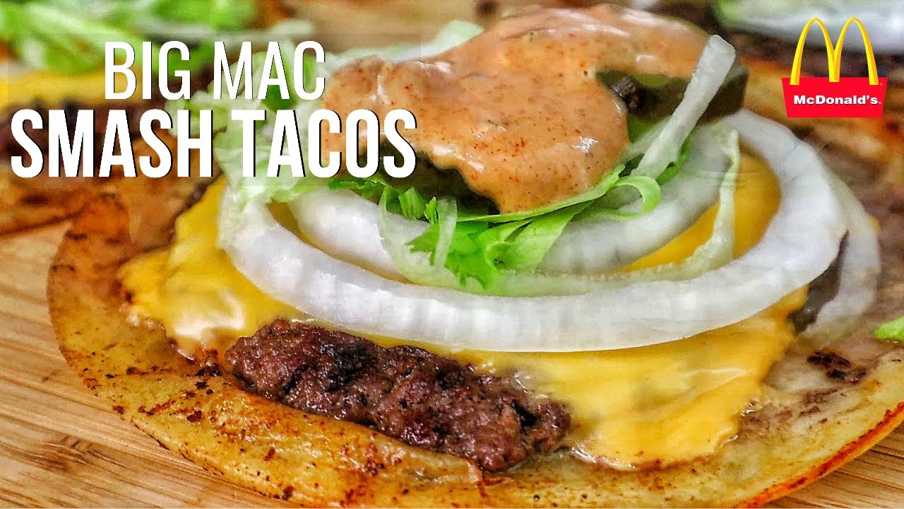 Try the Viral Big Mac Smash Burger Tacos!
