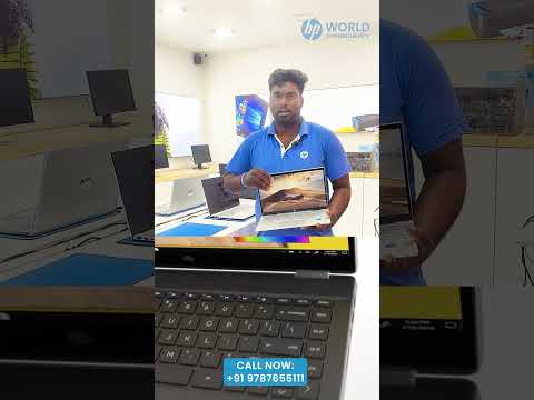 HP Pavilion x360 with Multi-touch at HP World Puducherry #puducherry #hplaptops