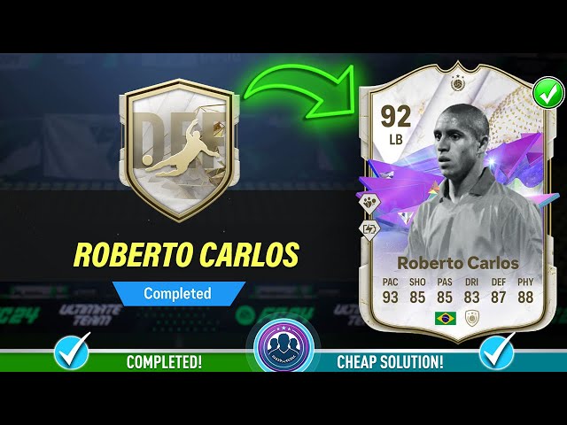 EA FC 24 Roberto Carlos Future Stars Icon SBC: All tasks, cheapest ...