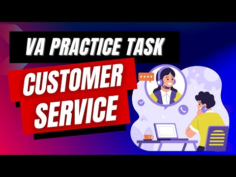 VA Practice Task: Customer Service Emails