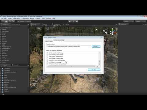 Steam Community :: Video :: Unity3D Editor Tutorial Series: - Creating Our First Project
