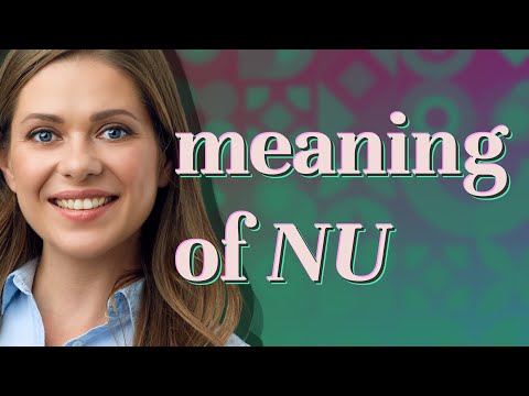 Nu | meaning of Nu