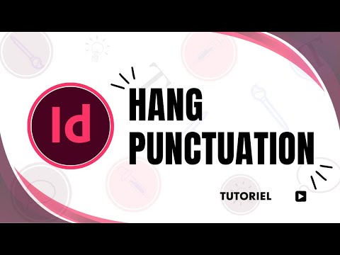How to hang punctuation in InDesign