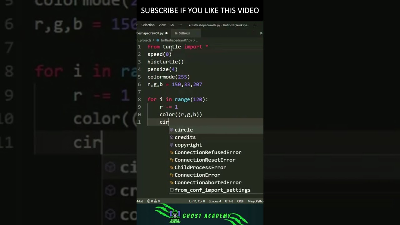 Turtle Graphics Python - Drawing flower petal pattern